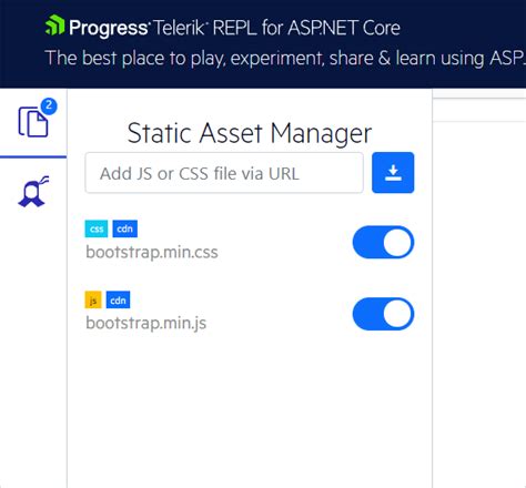 Aspnet Core Repl Write Compile Execute And Share Code Telerik Repl For Aspnet Core