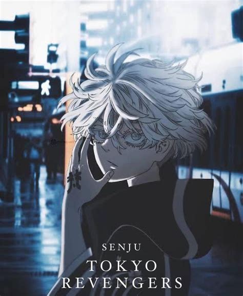 Senju Akashi Tokyo Revengers Aka Senju Kawargi In 2022 Light Blue