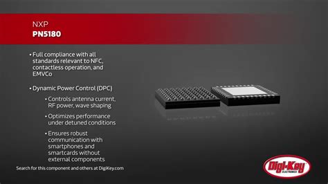 Pn5180 High Power Nfc Frontend Ic Solution Nxp Digikey