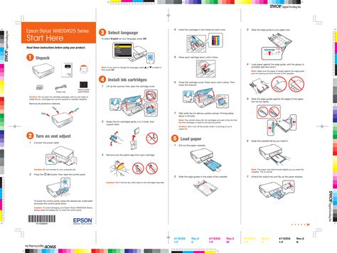 Epson Stylus Users Manual Stylus Nx Series Start Here