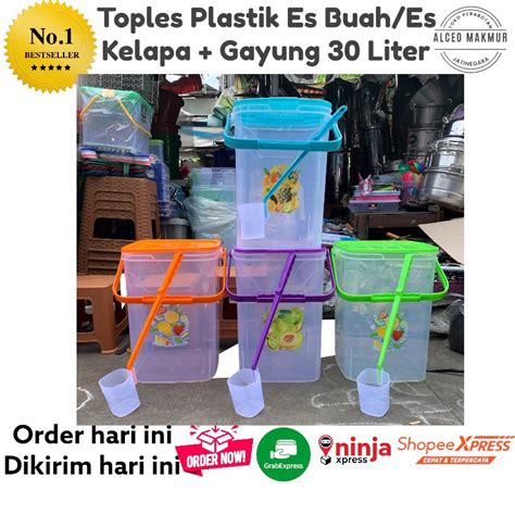 Jual TOPLES ES BUAH GAYUNG 30 LITER 20 LITER TOPLES GAYUNG MURAH