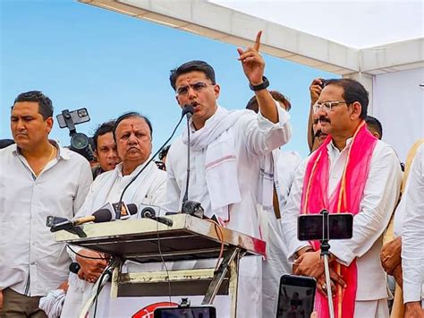 Rajasthan Politics Sachin Pilot Started Jan Sangharsh Yatra And Attack