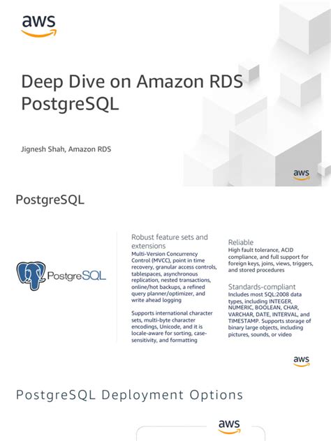 aws db sql pdf postgre sql replication computing