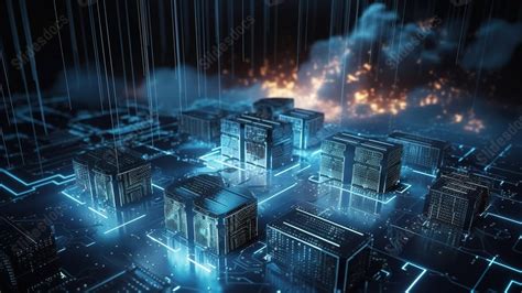 Futuristic Technology In 3d Circuit Board Design Powerpoint Background For Free Download