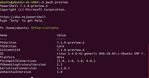 powershell その84 powershell 7 1 0 preview 6がリリースされました・powershell