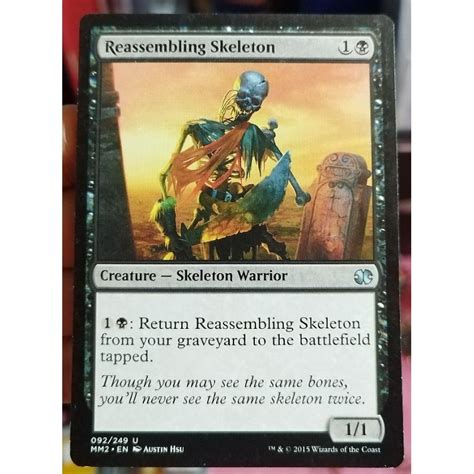Reassembling Skeleton Magic The Gathering Shopee Philippines