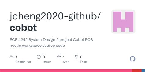 Github Jcheng2020 Github Cobot Ece 4242 System Design 2 Project Cobot Ros Noetic Workspace