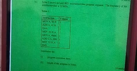 C TNe 2 Thom Inalnel B051 Microcontroller StudyX