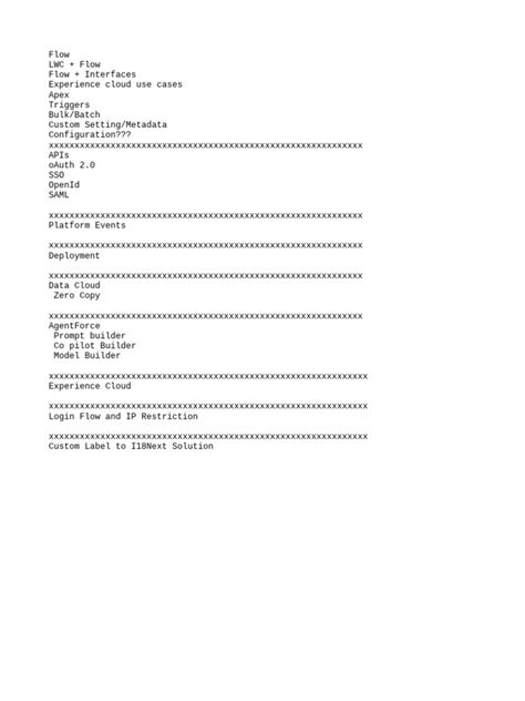 Salesforce Topics Pdf