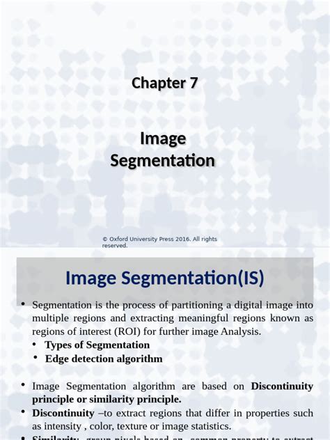 Segmentation Chapter Ppt Pdf Image Segmentation Recording
