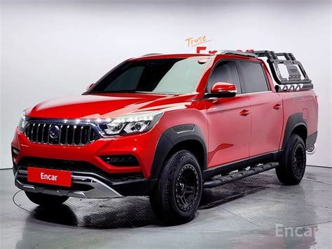 렉스턴 스포츠 칸 디젤 22 4wd 다이내믹 에디션 5링크 경기 중고차 엔카 대한민국 No1 중고차 플랫폼