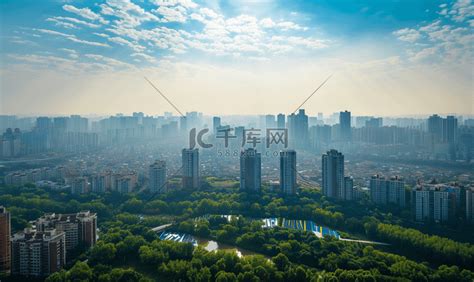 高空摄影成都城市风景摄影高清摄影大图 千库网