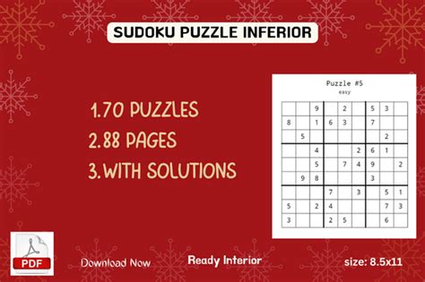 Easy Sudoku Puzzle Interior Graphic By Lafuma Colour Dew Creative Fabrica