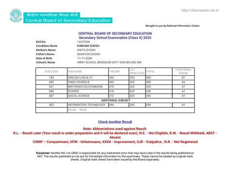 Cbse Class 10 Supplementary Result 2025 Declared Check Pass Percentage Direct Link Cbse Guidance