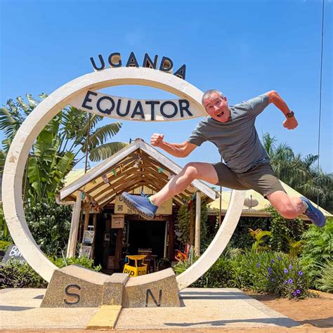 Uganda Equator In Kayabwe Deafnation