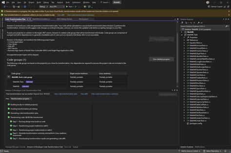 Port Net Framework Workloads To Linux With Amazon Q Developer Part 2 Test Projects Net On