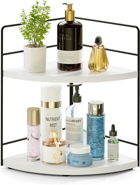 Aveniee Corner Bathroom Counter Organizer Bathroom