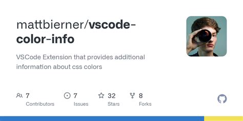 GitHub Mattbierner Vscode Color Info VSCode Extension That Provides