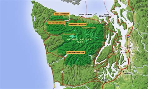 Dosewallips To Lake Quinault Olympic National Park Washington