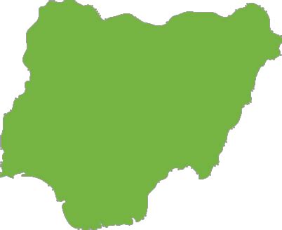 Printable Blank Nigeria Map With Outline Transparent Map Images