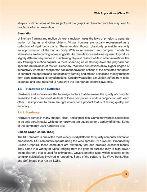 Web Application Class Xi Book 1 Pdf