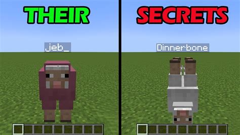 Minecraft Mobs And Their Secrets YouTube