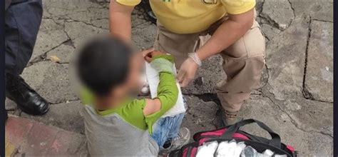 Niño Es Atropellado Por Motociclista En El Centro De San Salvador