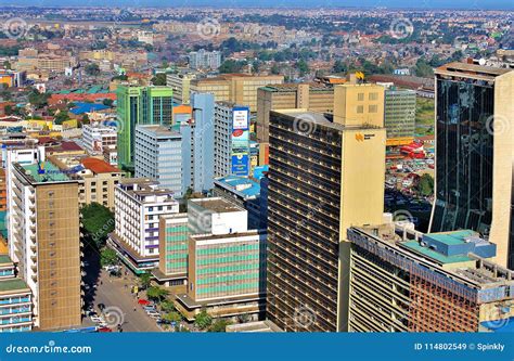 Nairobi Skyline Editorial Image 61208570