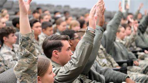 Engaging The Future 412 Sfs Prepares Jrotc Cadets For Service Air