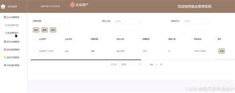 基于大数据智慧就业推荐系统设计与实现 毕业设计 附源码75169 面向未来产业的高校学生实习岗位智能推荐系统基于大数据技术的实证研究 论文 Csdn博客