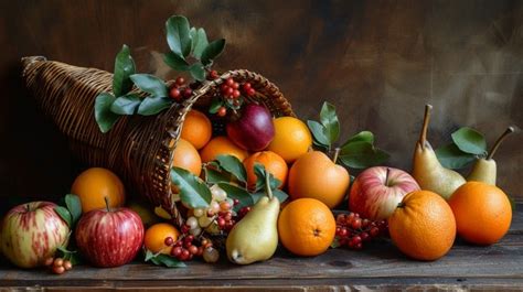 Free Cornucopia Of Fruit Photo Cornucopia Fruit Abundance