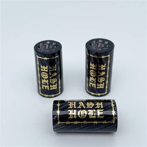 12mm Hash Hole Rip Tip Red Roots Rolling