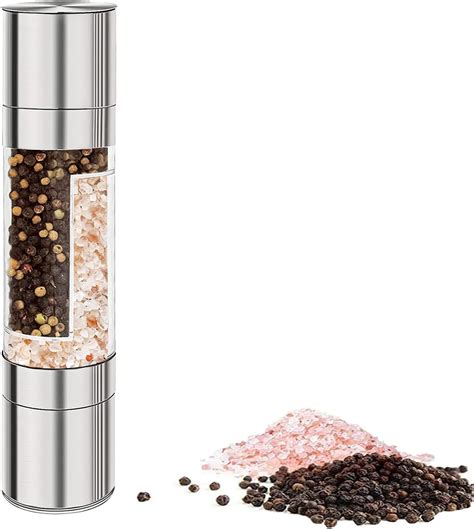 Salt And Pepper Grinder 2 In 1 Two Way Salt And Pepper