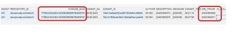 SAP ChaRM Git Enable Change Used Table To Stored C SAP Community