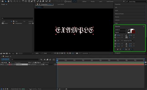 How To Import Fonts Into Adobe After Effects