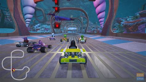 Supertuxkart 11 Open Source 3d Kart Racing Game Released Foss Linux