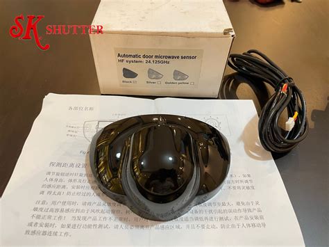 Automatic Gate Door Microwave Motion Sensor Detector Sliding Swing Door