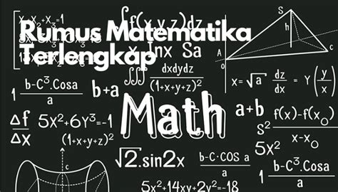 Kumpulan Rumus Matematika Jawaban Untuk Soal Menantang Inca School