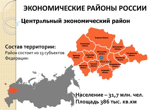 Экономические районы России презентация онлайн