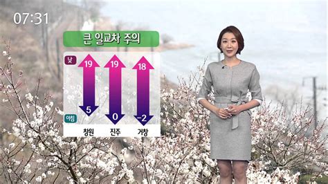 Mbc경남 뉴스투데이 2016 03 28 오늘의 날씨 Youtube