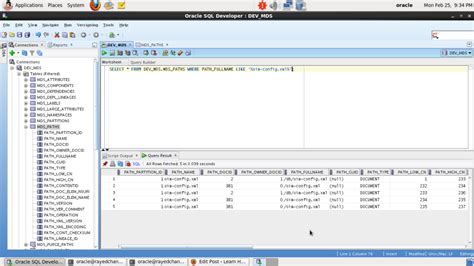 Oracle Stack Exporting Metadata From Mds And Importing Metadata Into Mds