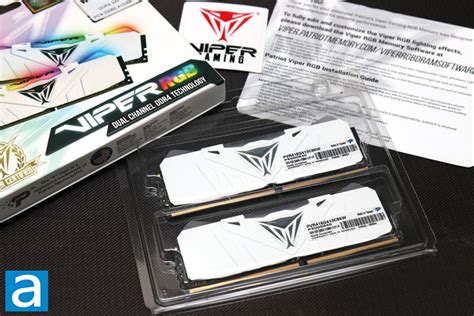 Patriot Viper RGB White DDR4-4133 2x8GB Review (Page 1 of 10) | APH ...