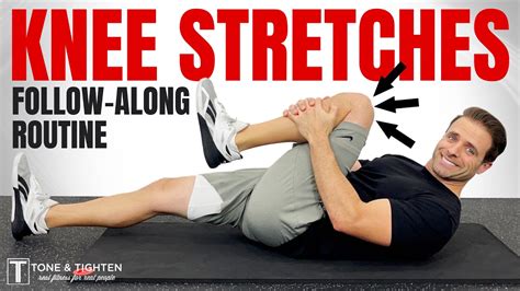 Best Stretches For Knee Pain Follow Along Routine Youtube