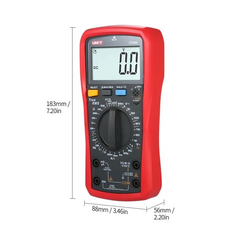 Купить Uni T Ut890c True Rms цифровой мультиметр с подсветкой Ac Dc