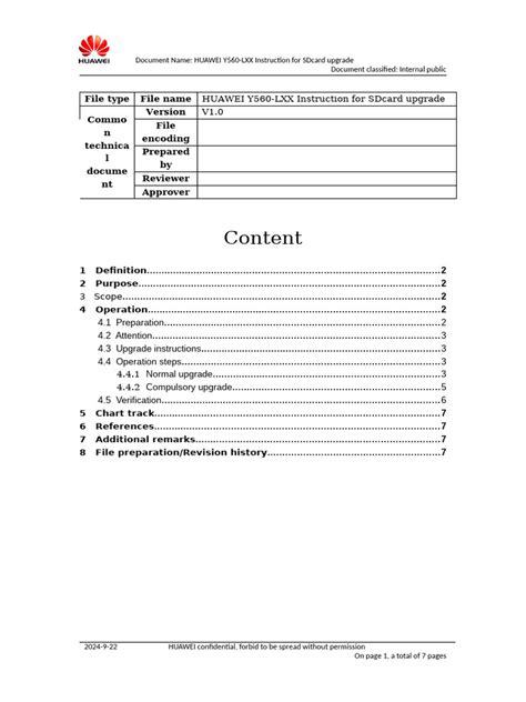 Huawei Y560 Software Upgrade Guideline V1 0 150608 Pdf