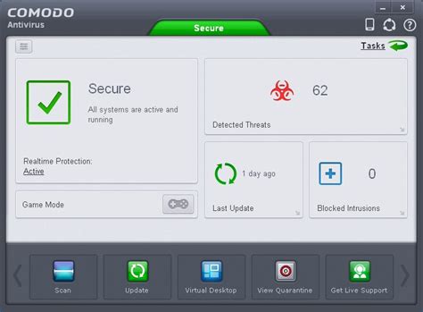 Comodo Antivirus 7 Review 2014 Pcmag Australia