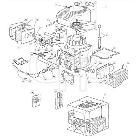 550 R 2006 292555043mo6 Mountfield Rotary Mower M150 Engine