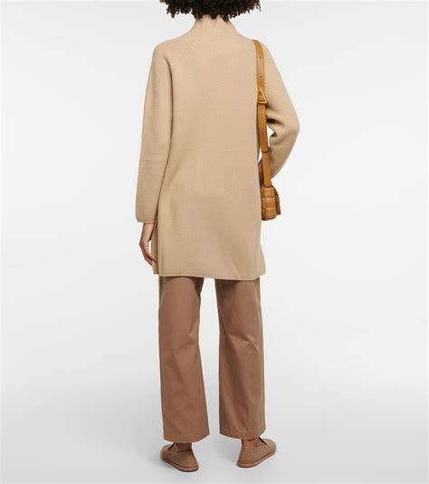 Max Mara Leisure Slalom Mockneck Virgin Wool Sweater Max Mara