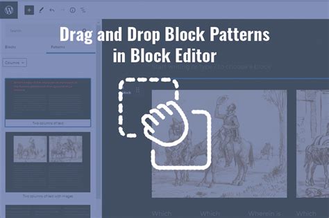 Drag And Drop Block Patterns In Block Editor Devotepress