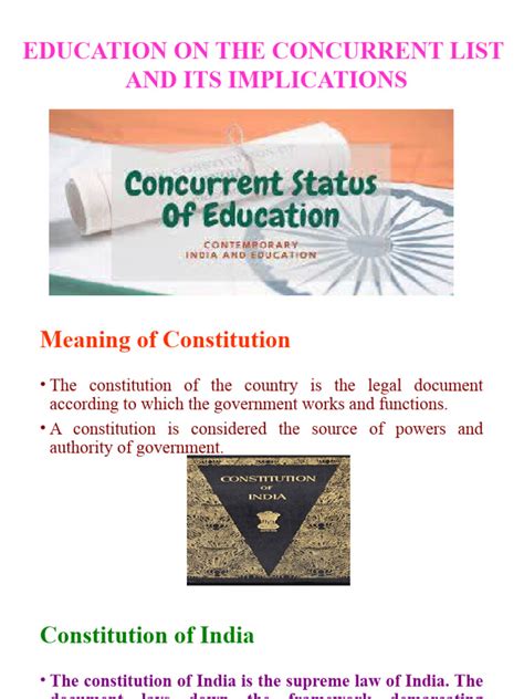 Concurrent Status Of Education Pdf
